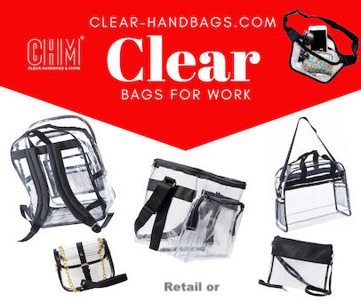 Heavy Duty Clear Bags For Work – Clear-Handbags.com