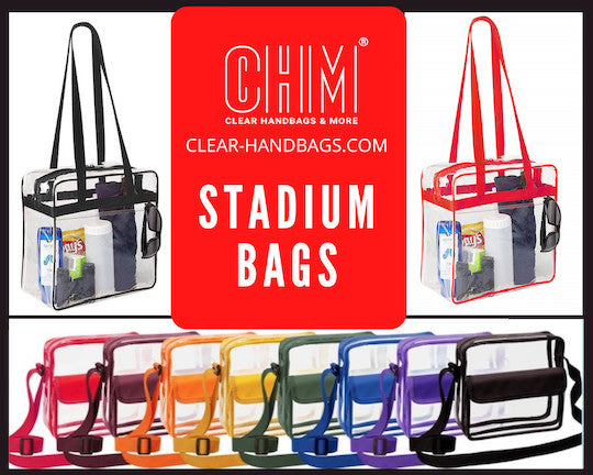 Clear Stadium Tote Bag – Clear-Handbags.com