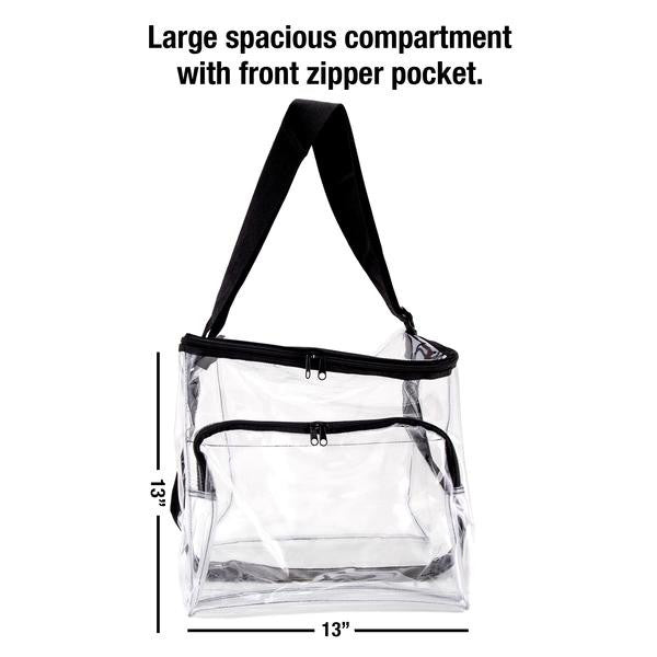 Extra Large Clear Lunch Box – Clear-Handbags.com